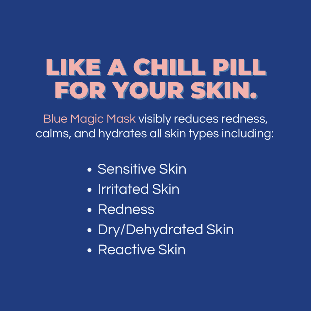 Blue Magic Face Mask for Sensitive Skin – SONYA DAKAR